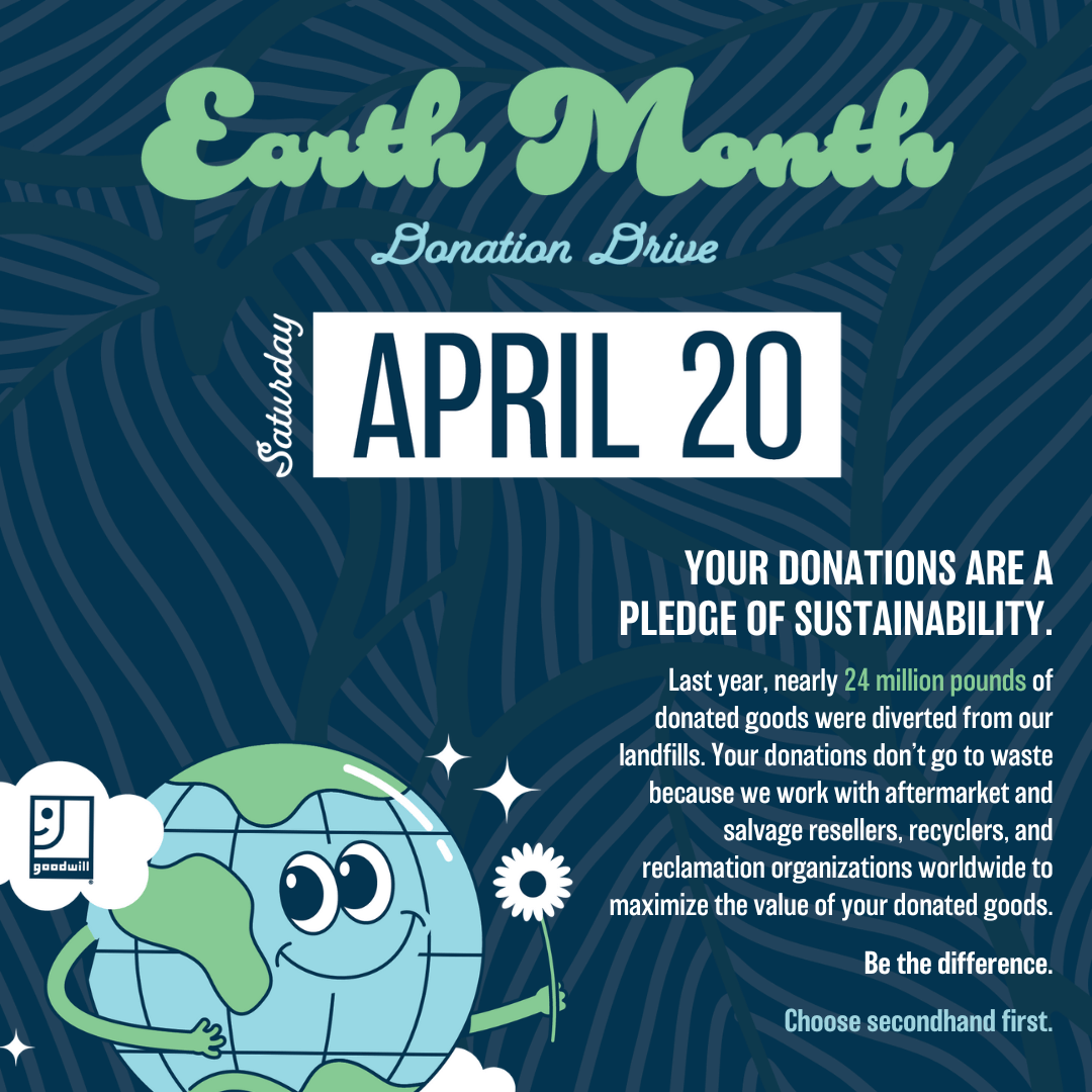 Earth Month Donation Drive Social | Goodwill Industries of Central Florida