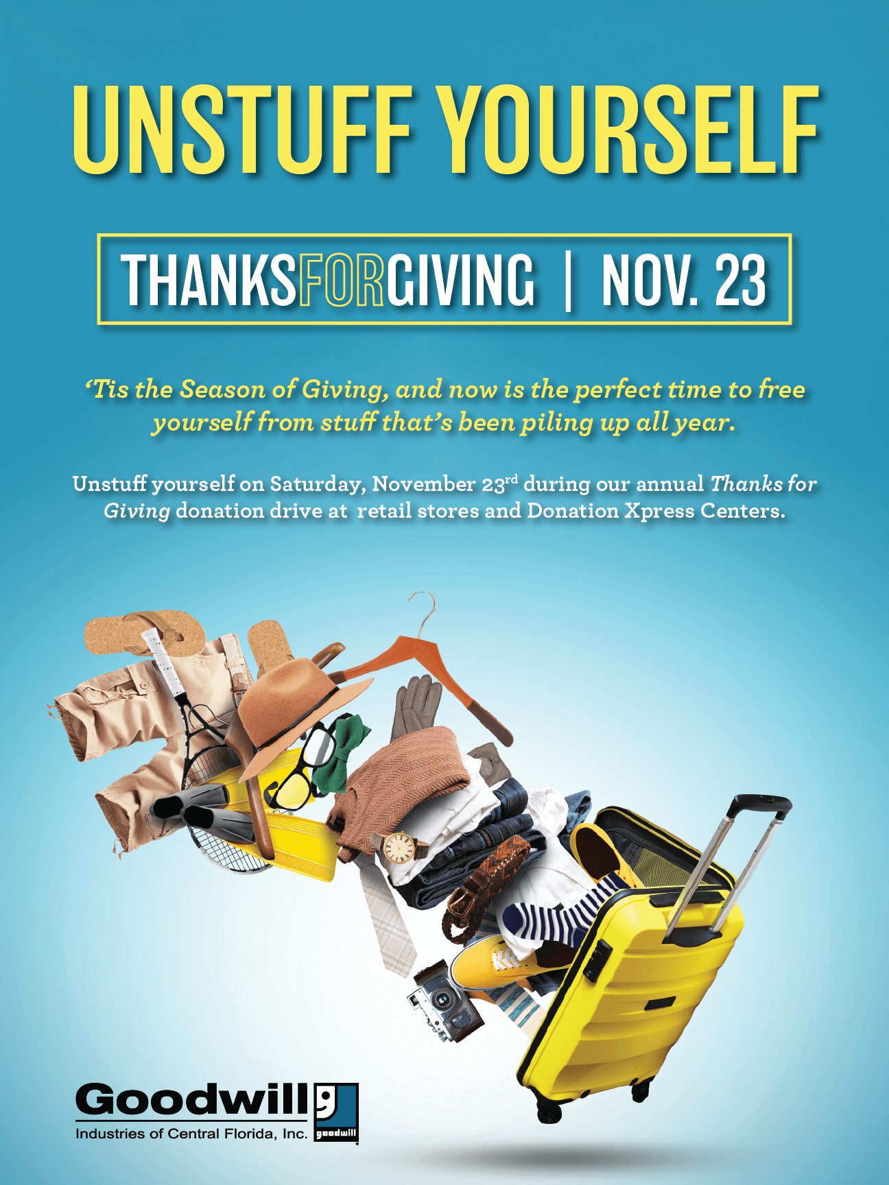 Unstuff Yourself | Goodwill Industries of Central Florida